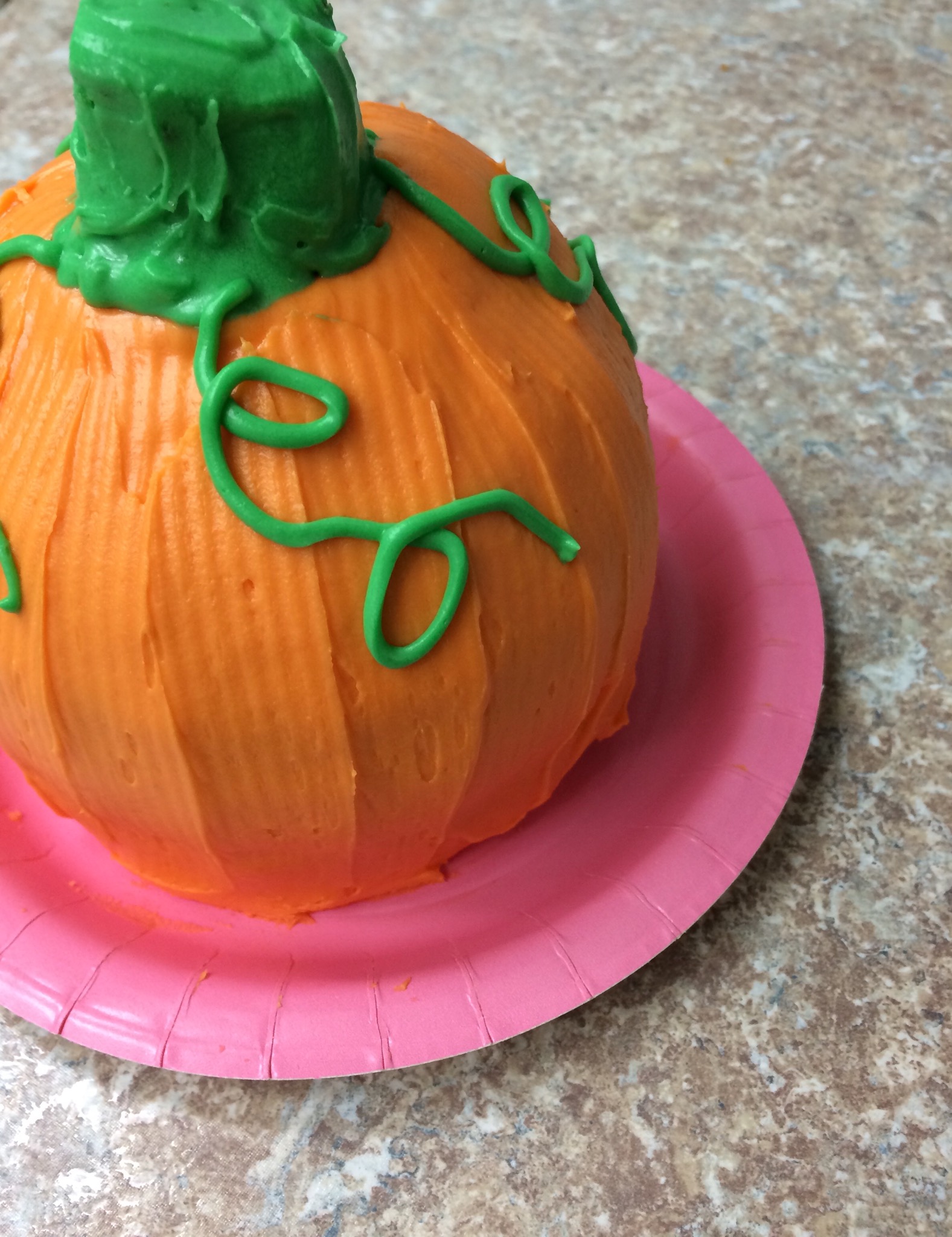 Pumpkin Smash Cake | Cookie Carrie