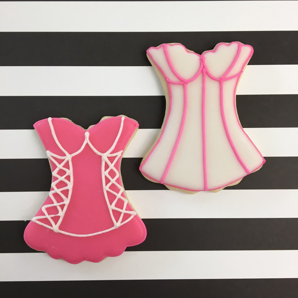 Bridal Shower Lingerie Cookies | Cookie Carrie