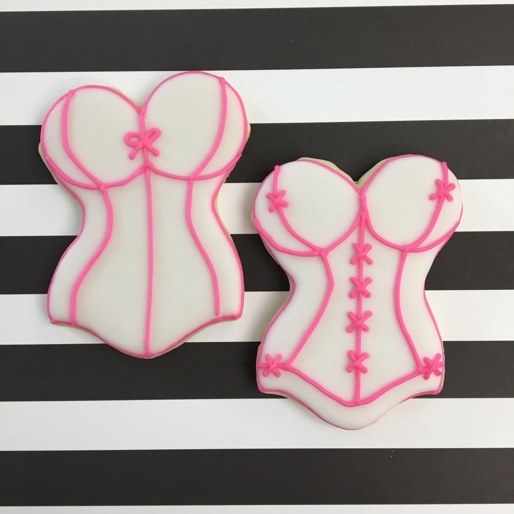 Bridal Shower Lingerie Cookies | Cookie Carrie