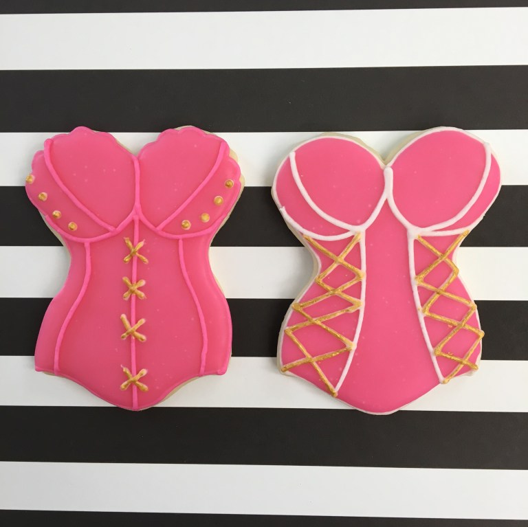 Bridal Shower Lingerie Cookies | Cookie Carrie