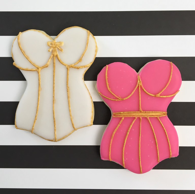 Bridal Shower Lingerie Cookies | Cookie Carrie