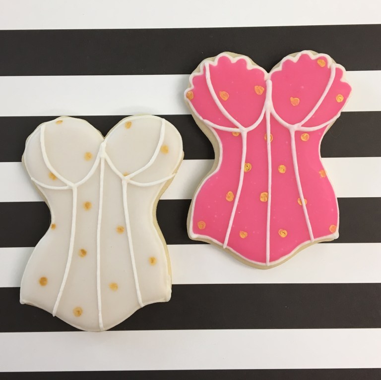 Bridal Shower Lingerie Cookies | Cookie Carrie