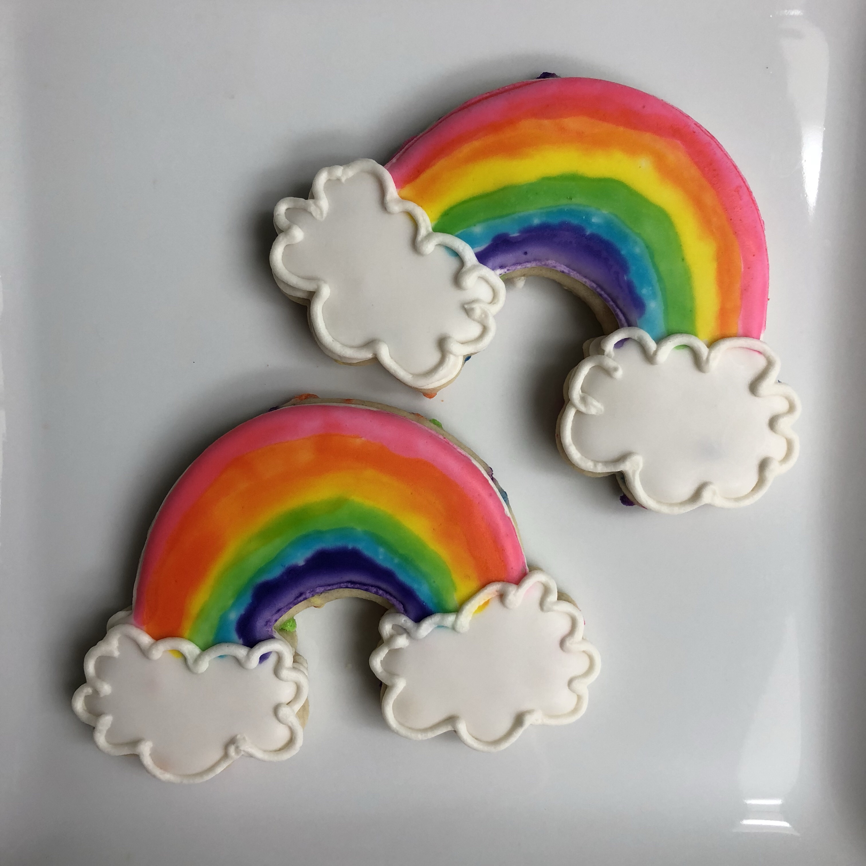 Rainbow Cookies | Cookie Carrie