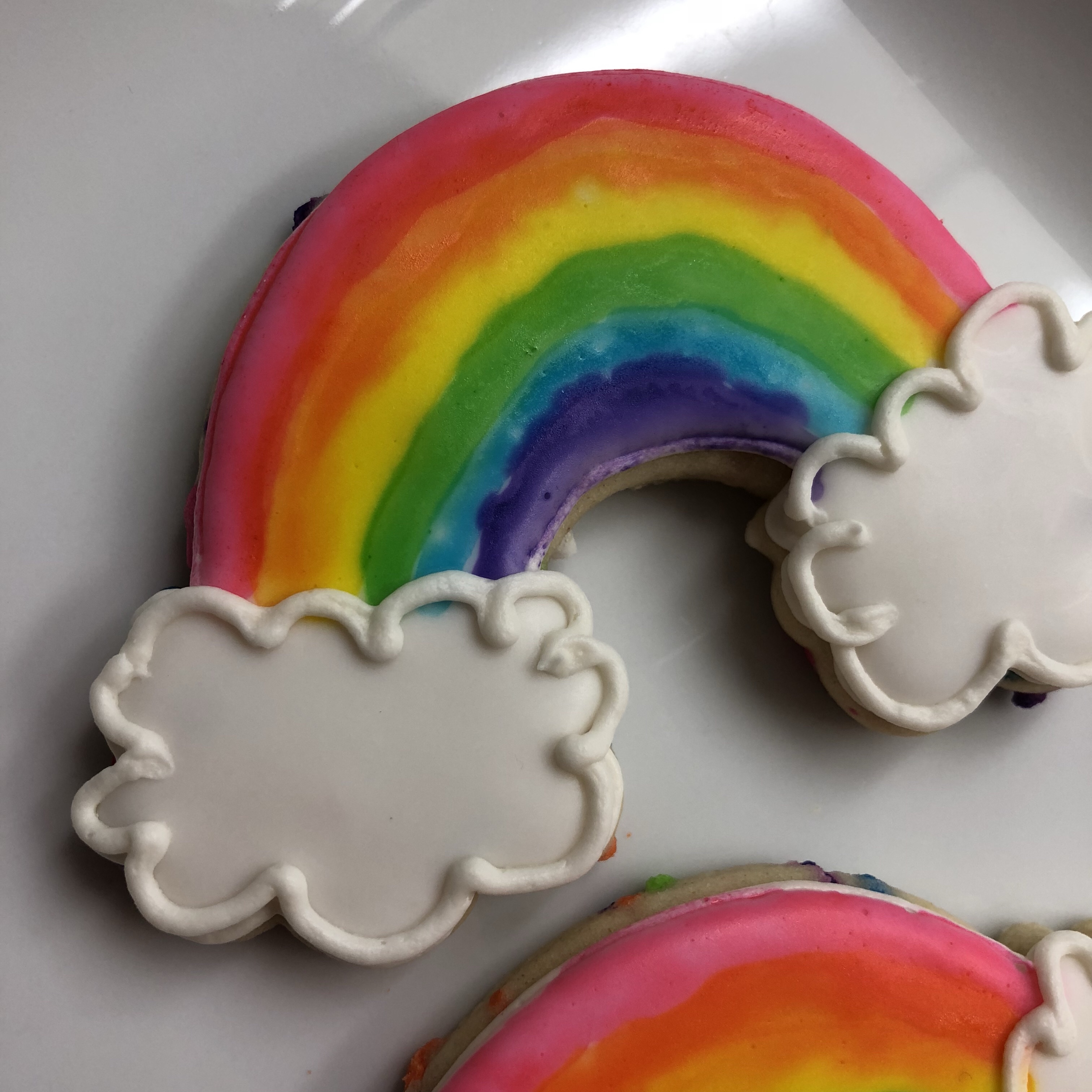 Rainbow Cookies | Cookie Carrie