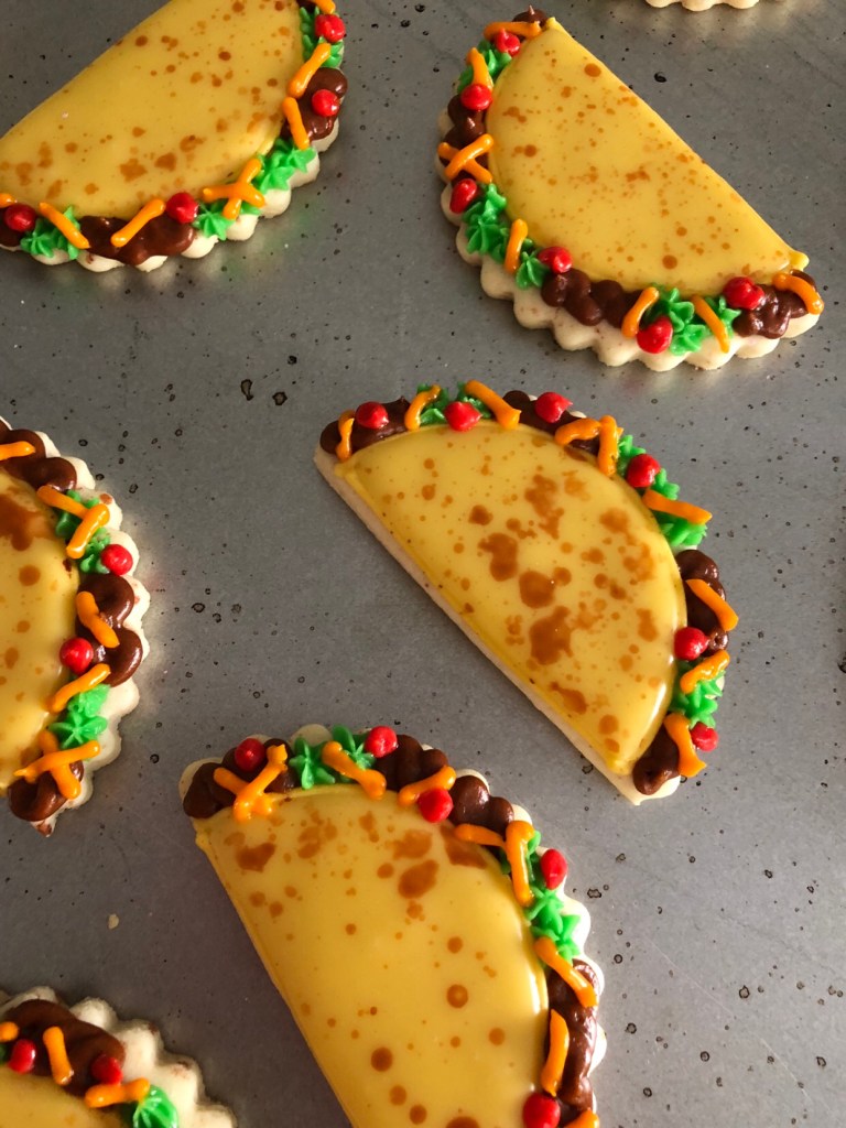 Taco Cookies | Cookie Carrie