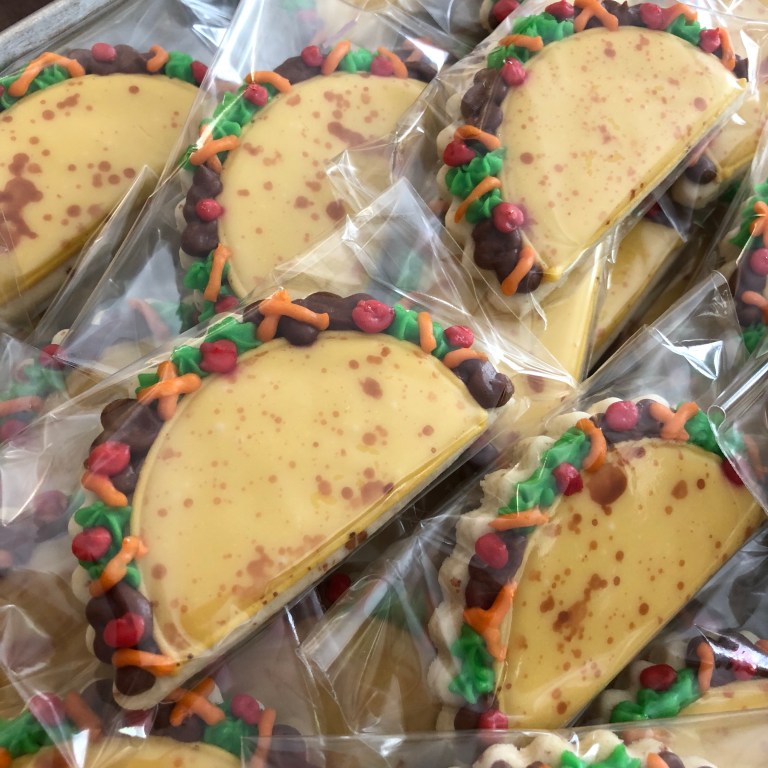 Taco Cookies | Cookie Carrie
