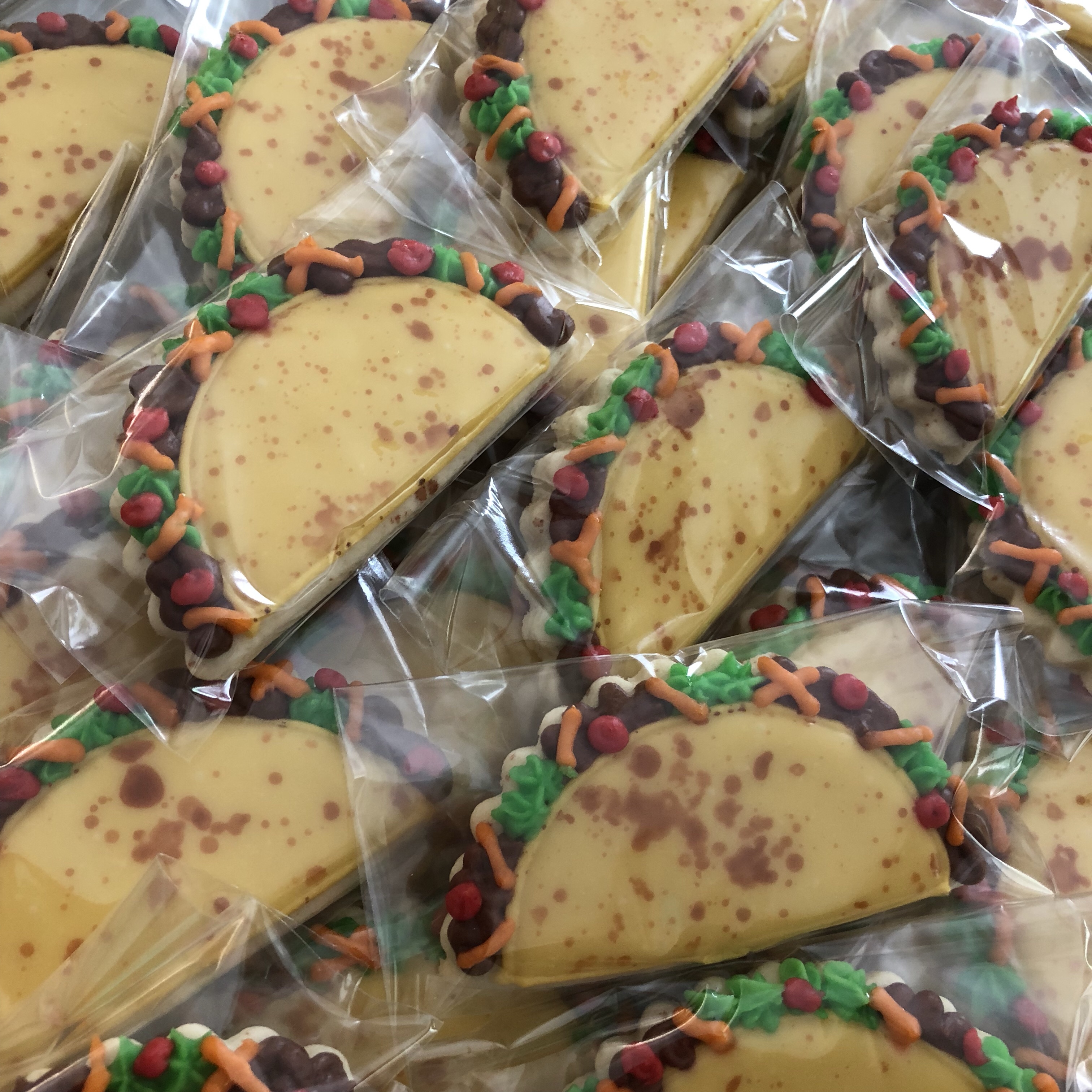 Taco Cookies | Cookie Carrie
