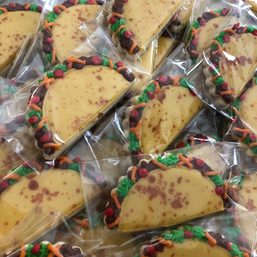 Taco Cookies | Cookie Carrie